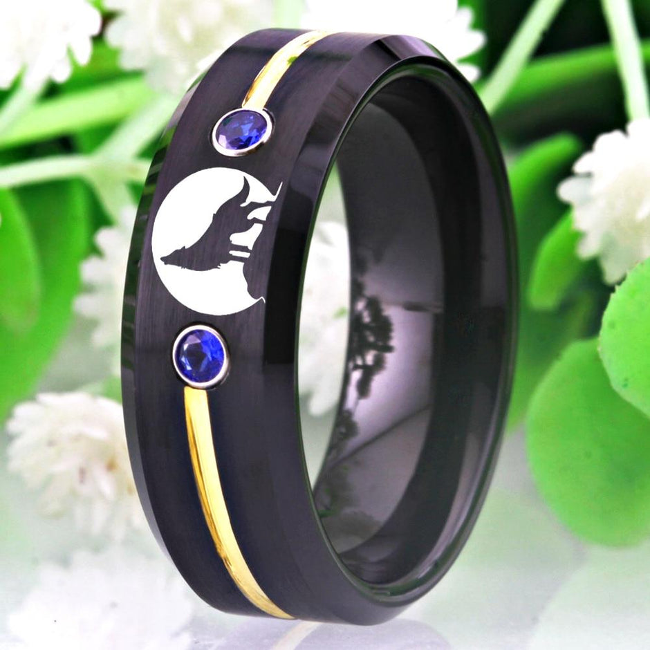 Wolf Rings For Men